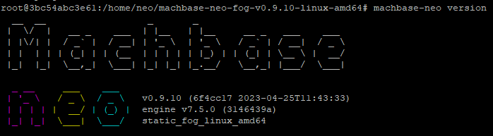 Machbase NEO : 3. 명령어 정리