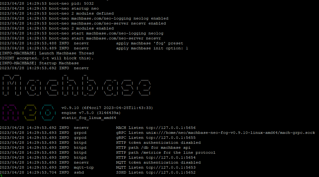Machbase NEO : 1. 소개와 설치