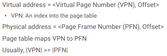 [OS] Paging and Page Tables