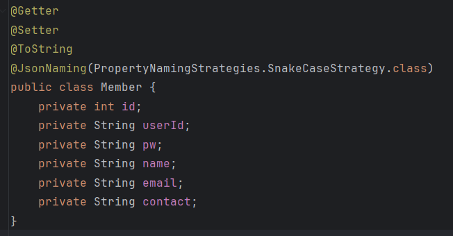 @JsonNaming / @JsonProperty