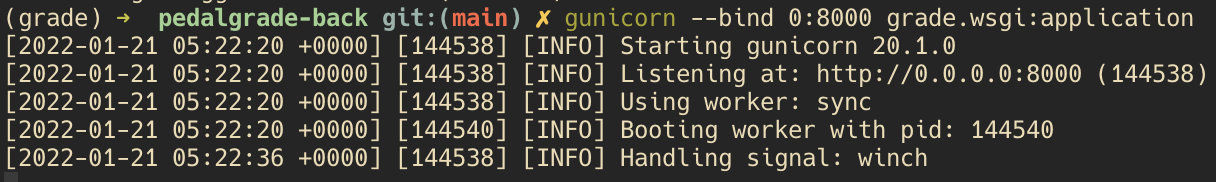 Gunicorn : No Module Named 'Django'