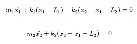 Spring two-Mass System