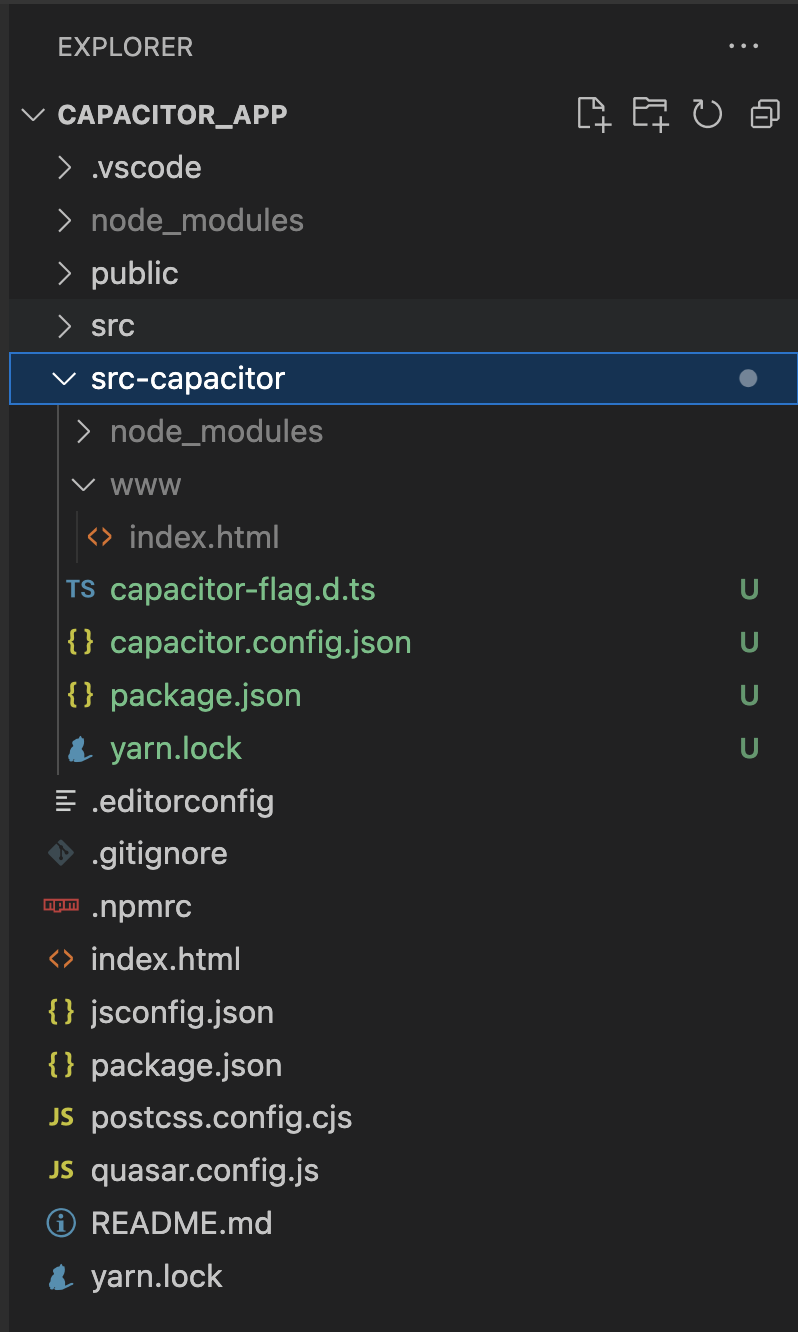 Quasar로 모바일 앱 개발 시작하기(Capacitor App)