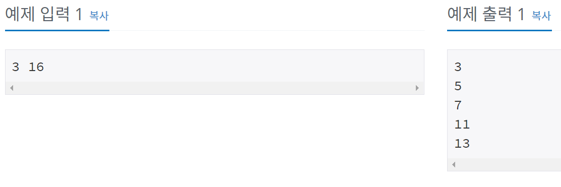 [백준] BOJ_1929 JAVA