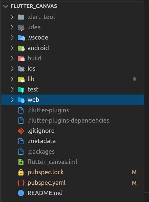 [Flutter] canvas PJT.2 - 기본 구조, main.dart