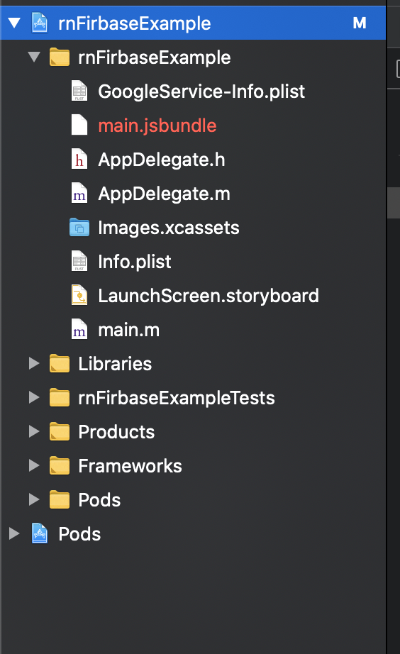 react-native-firebase 라이브러리 연동