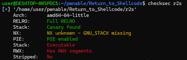 [드림핵 시스템 해킹] Wargame : Return to Shellcode