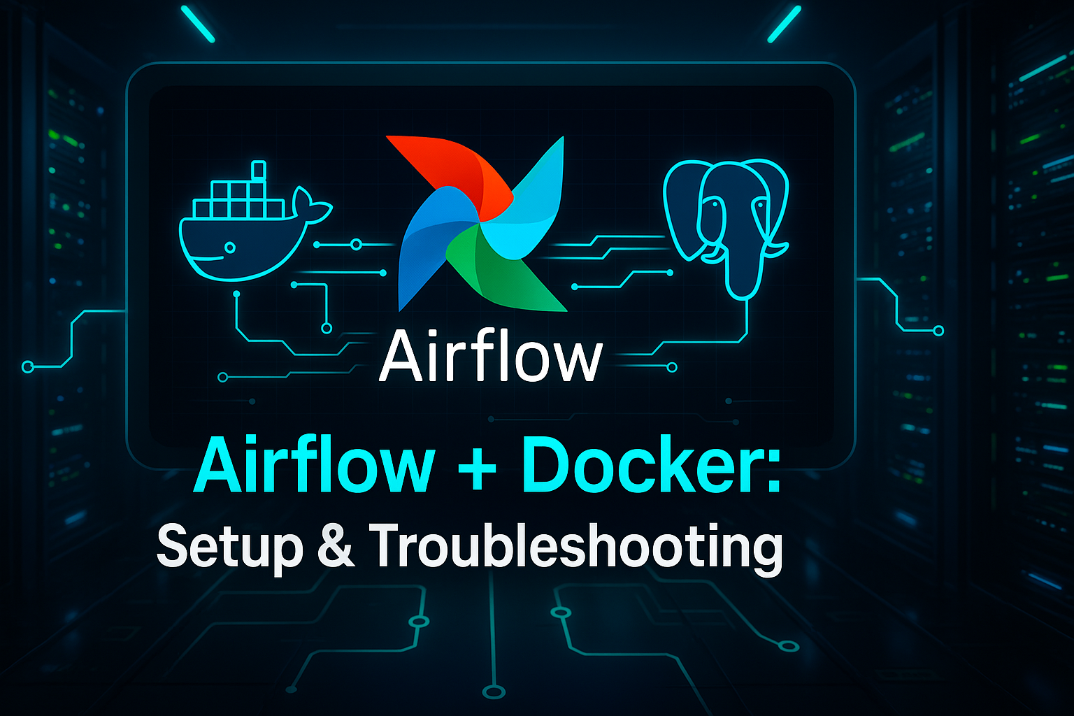 Airflow란?(2) - Airflow + Docker 환경 구축 (실습 & 문제 해결 과정)