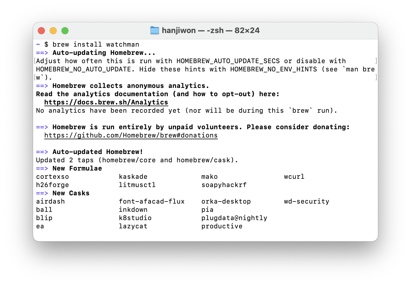 [MAC] React-Native 설치