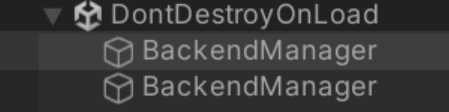 [Unity/뒤끝] DontDestroyOnLoad에 BackendManager 중복 생성 문제