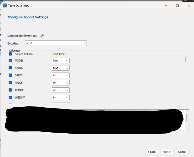 Uploading CSV file to MySQL Table via Workbench Uploading CSV file to MySQL Table via Workbench