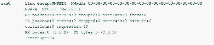 라즈베리파이 CAN통신