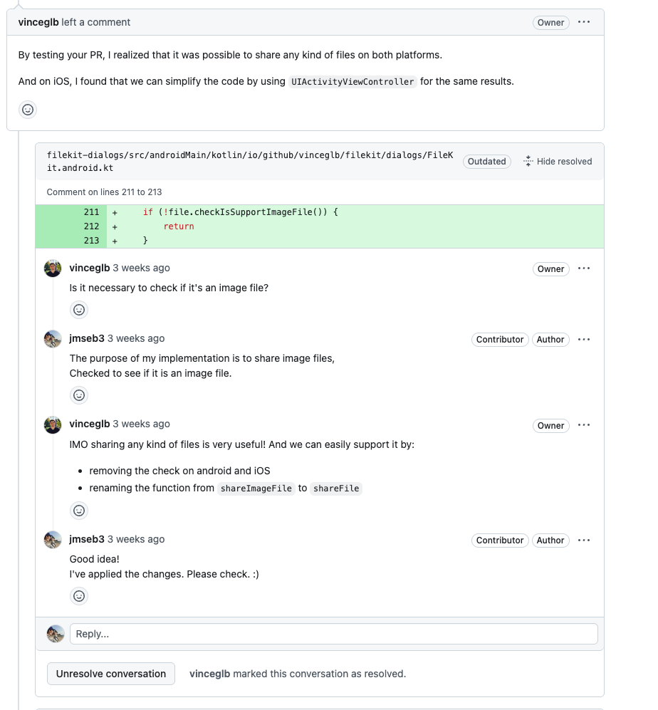 FileKit contribution 후기