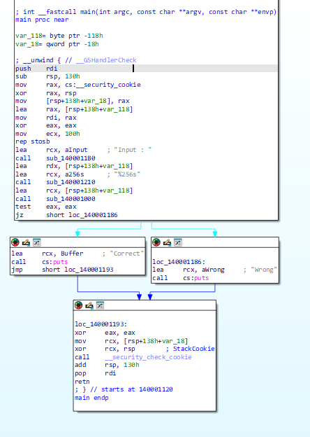Reverse Engineering - rev-basic-2 write up
