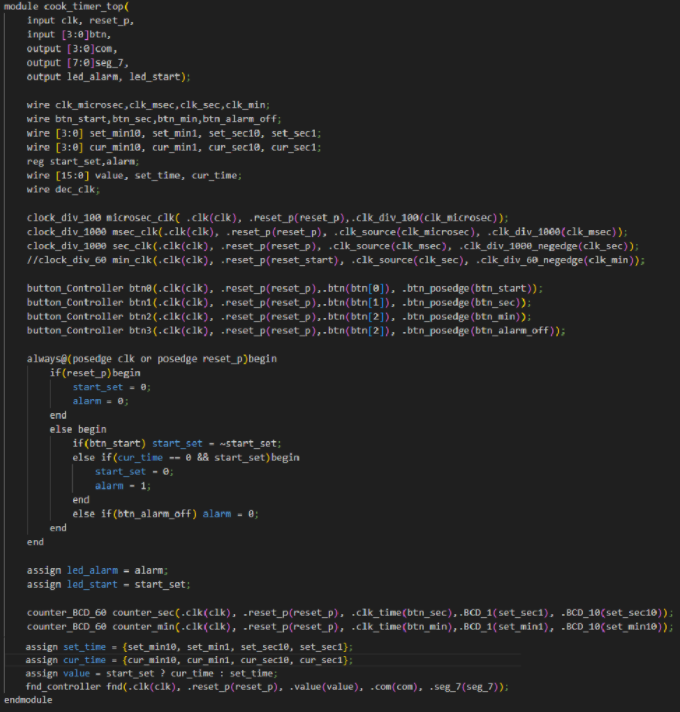 Verilog_Timer(DownCounter)