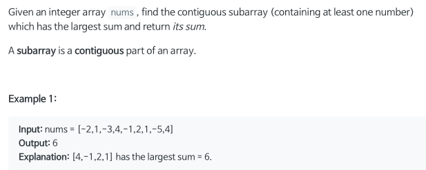 [leet152] DP로 Subarray 구하기(Kadane's Algorithm)