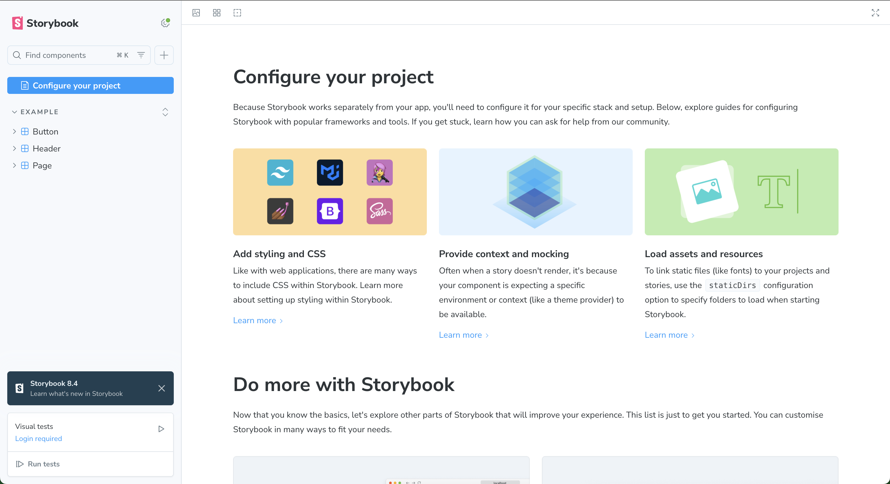 Storybook 시작하기