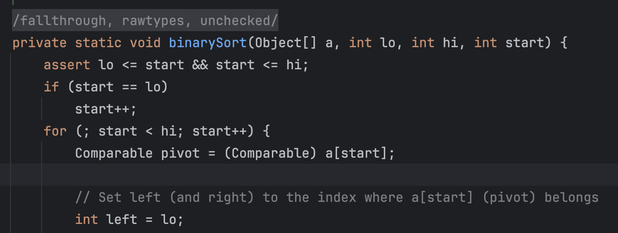 [JAVA] 자바는 어떤 정렬 알고리즘을 사용할까?