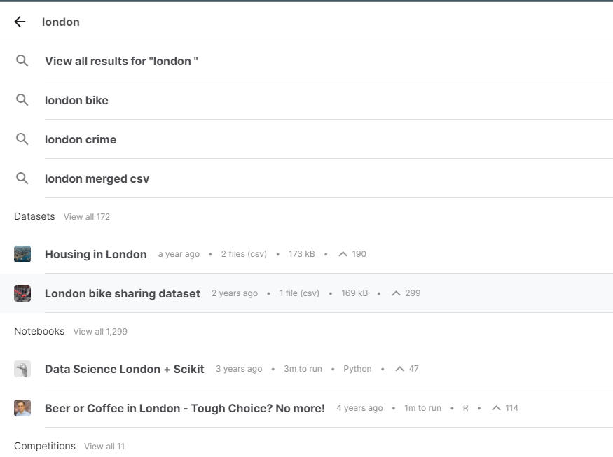 (Kaggle)1. Kaggle Dataset을 이용해 보자.