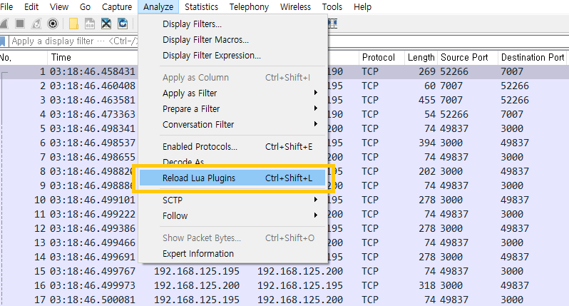 Wireshark] Lua Script 로 메시지 분석기 Message Dissector 개발하기