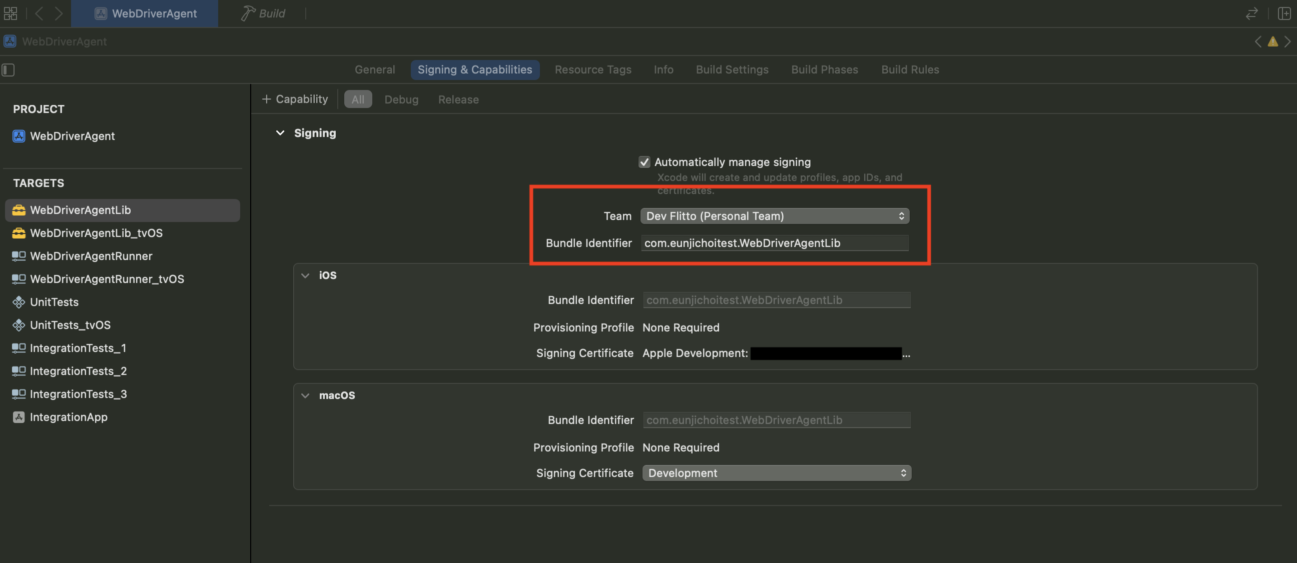 [appium] WebDriverAgent(WDA) 설치하기