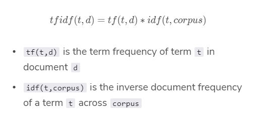 [NLP] 6. TERM FREQUENCY–INVERSE DOCUMENT FREQUENCY