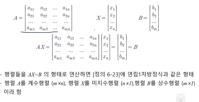 [이산수학] 행렬