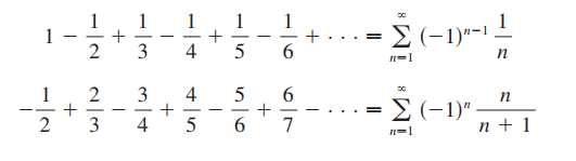 Calculus : Alternating Series, Ratio/Root Test