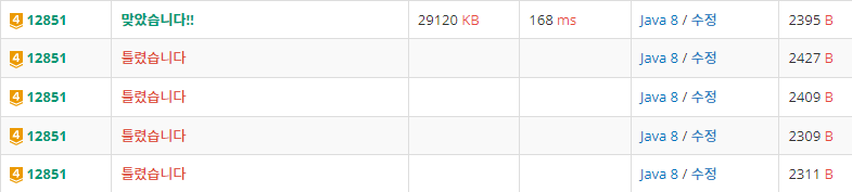 백준 숨바꼭질2 12851 java