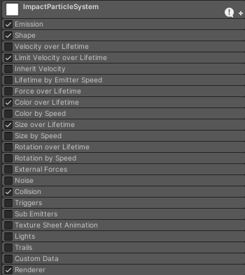 Unity ParticleSystem
