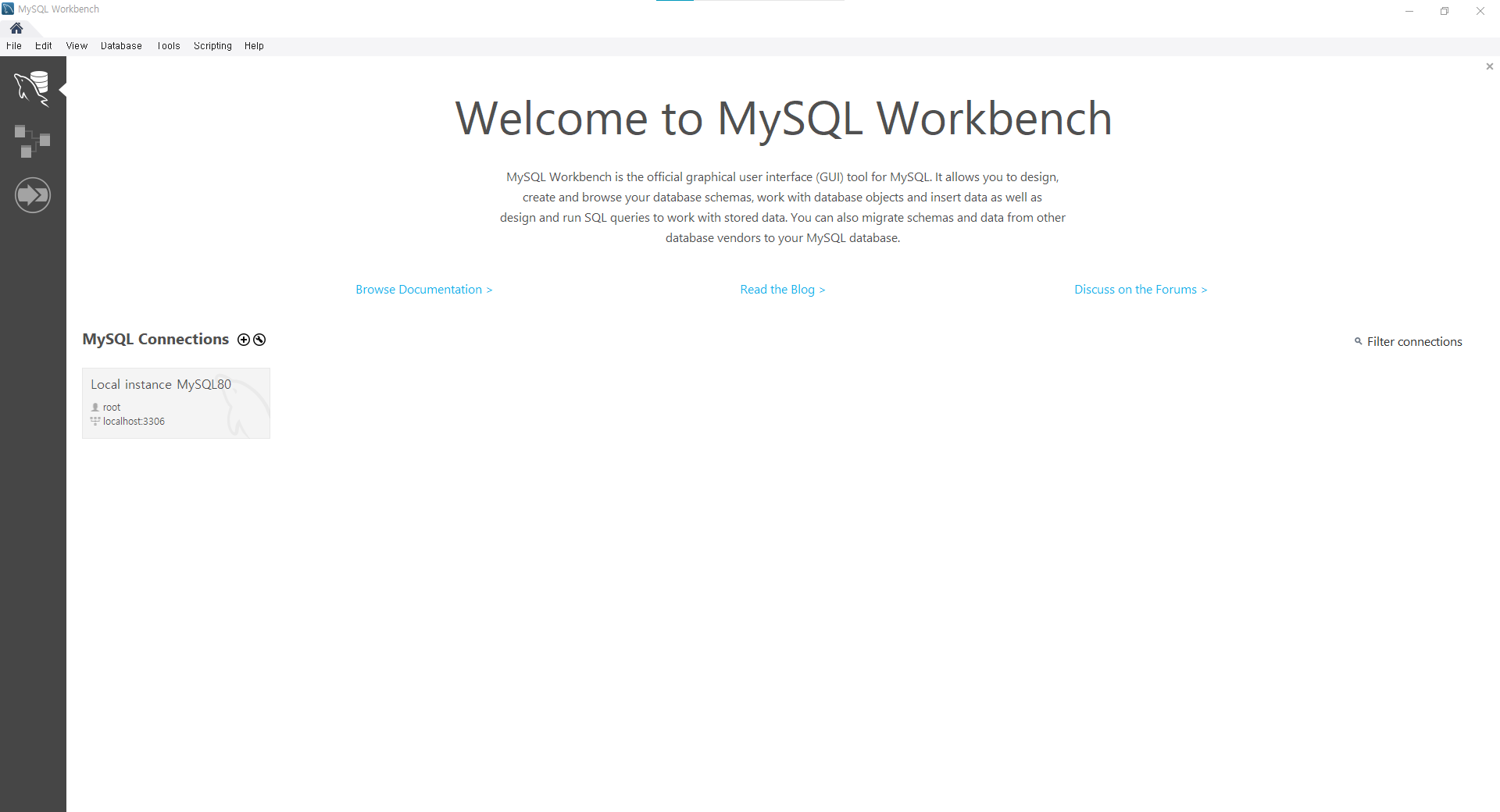 [MySQL] 1. MySQL 시작하기(with Workbench)