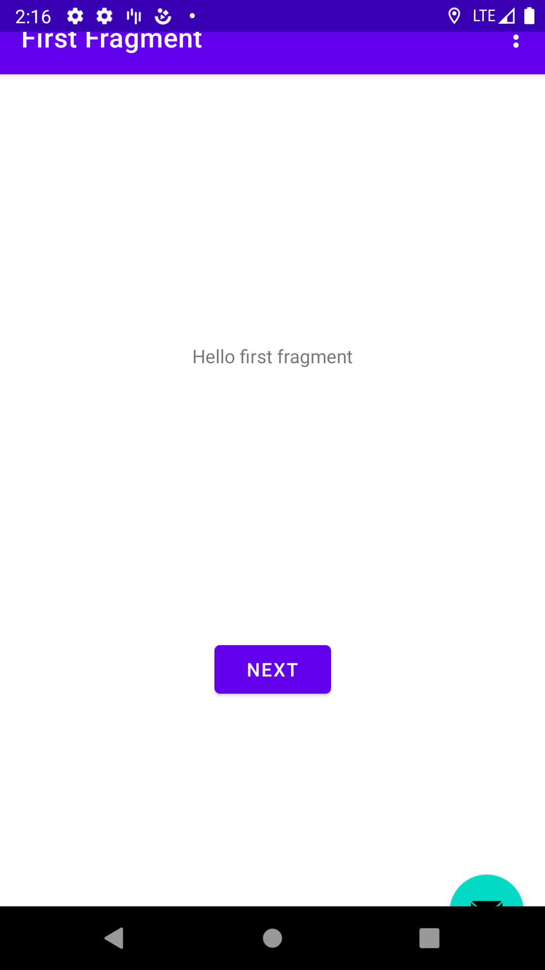 Android System UI Handling
