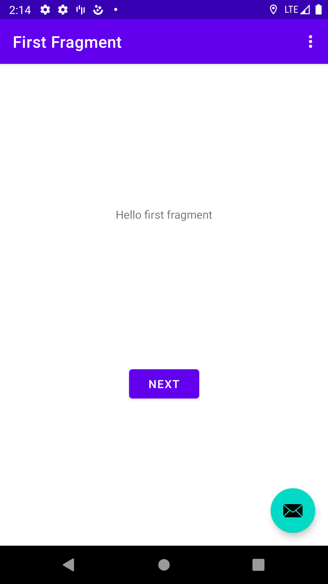 Android System UI Handling