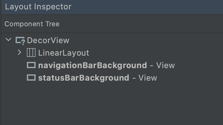 Android System UI Handling