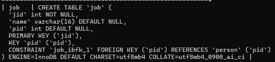 [SQL] PRIMARY KEY, FOREIGN KEY