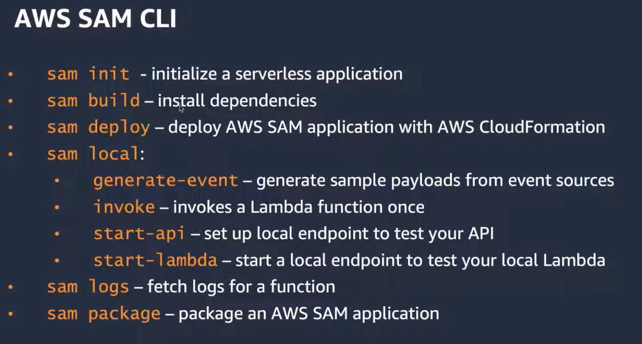 AWS SAM와 SAM CLI
