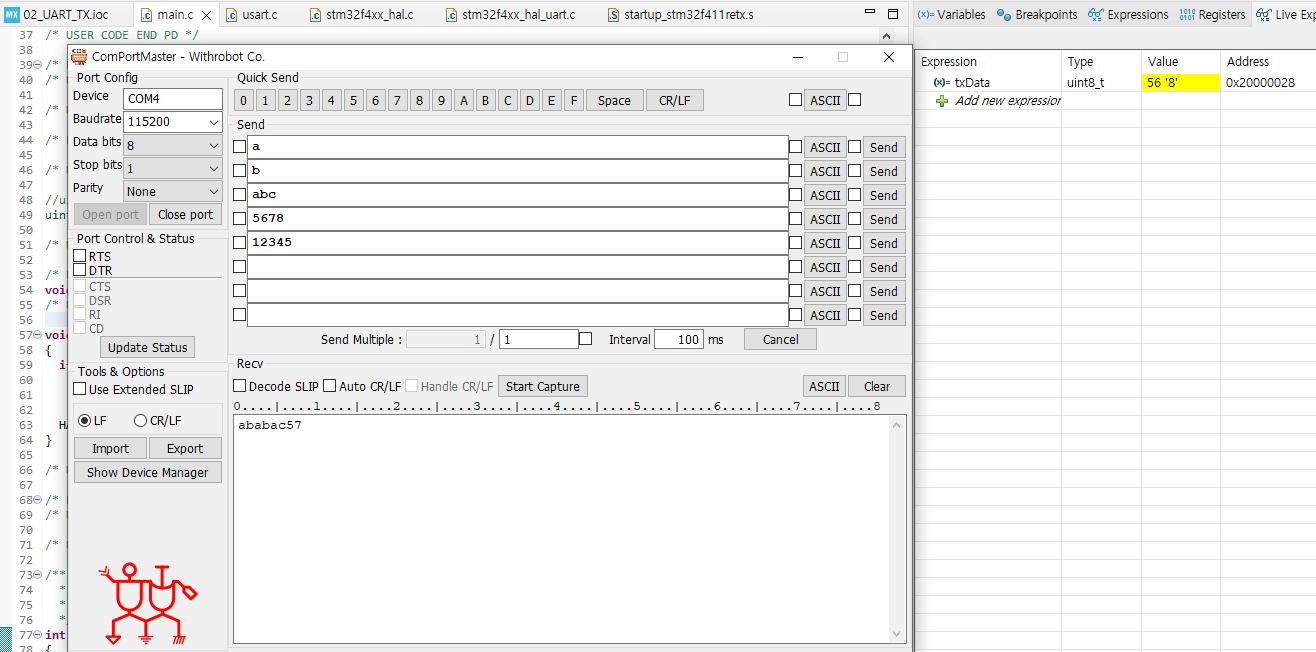 9/12 STM32 - led, usart
