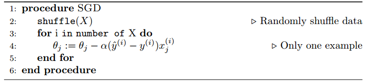Stochastic Gradient Descent
