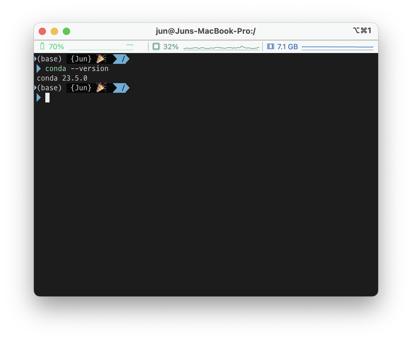 [MacOS]Conda를 이용한 패키지 관리