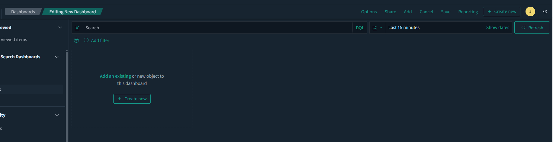 [Opensearch] Opensearch Dashboards - 1