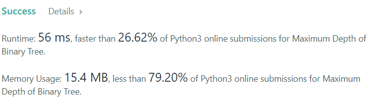 Leet Code 104. Maximum Depth of Binary Tree Leet Code 104. Maximum Depth of Binary Tree