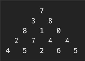 [9코스학] Day 38 정수 삼각형