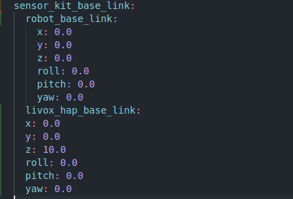 Autoware - sensor modeling (1)