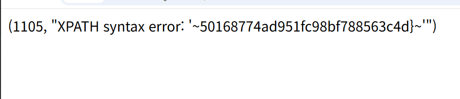 Error based SQL Injection