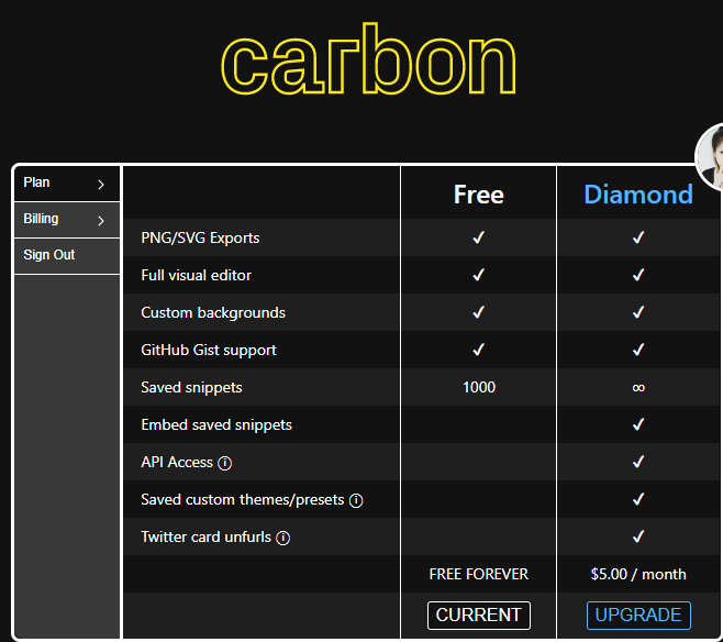 코드를 이미지로 만들어주는 페이지(carbon)를 알게되었다.