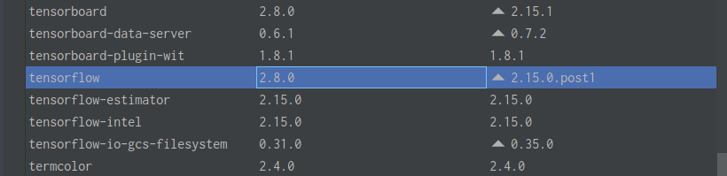 tensorflow keras import에러 tensorflow keras import에러