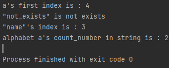 STL string find, count in c++