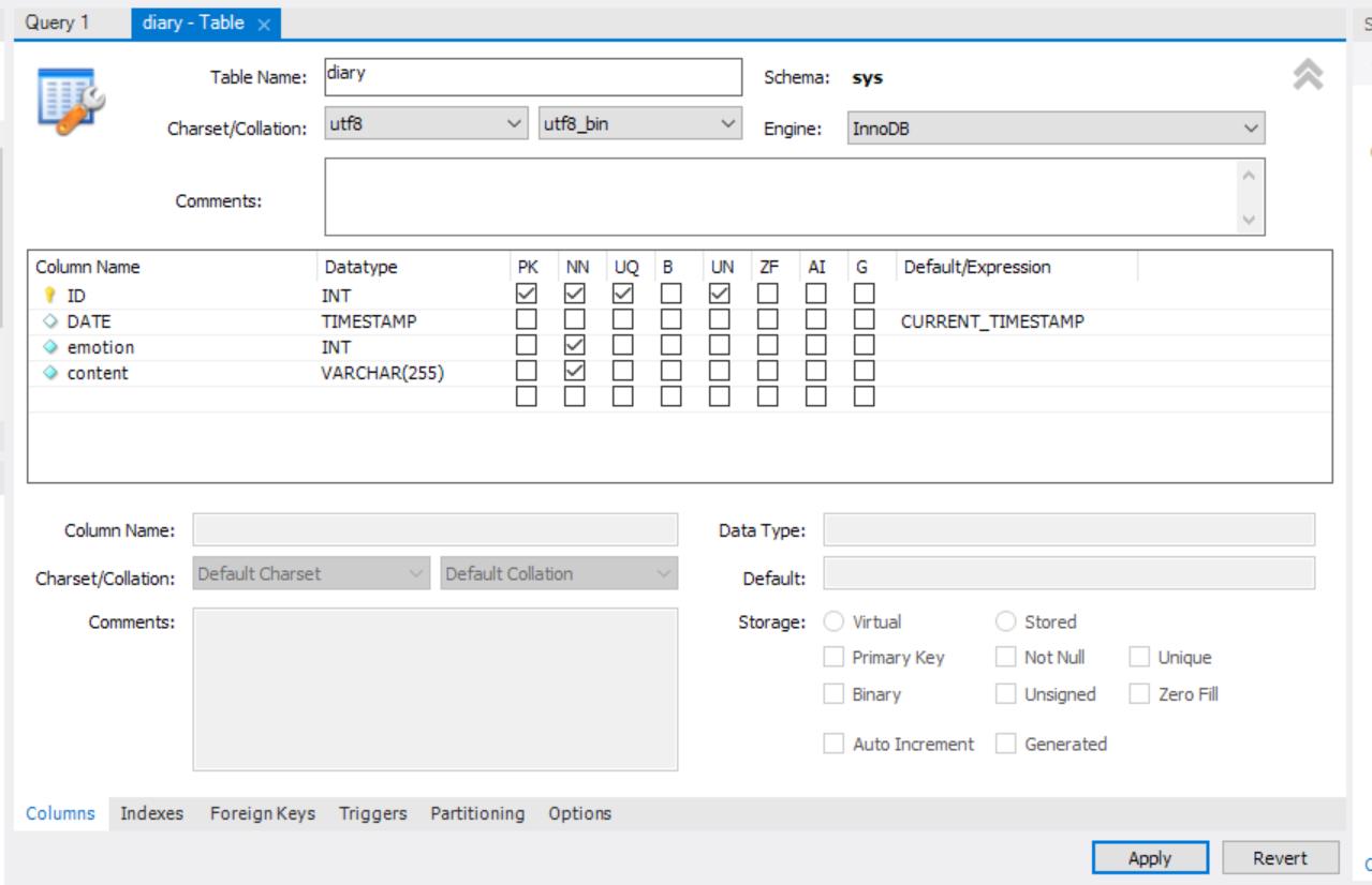  mysql Timestamp 