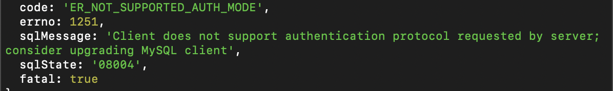 node js -mysql 접속 (1)