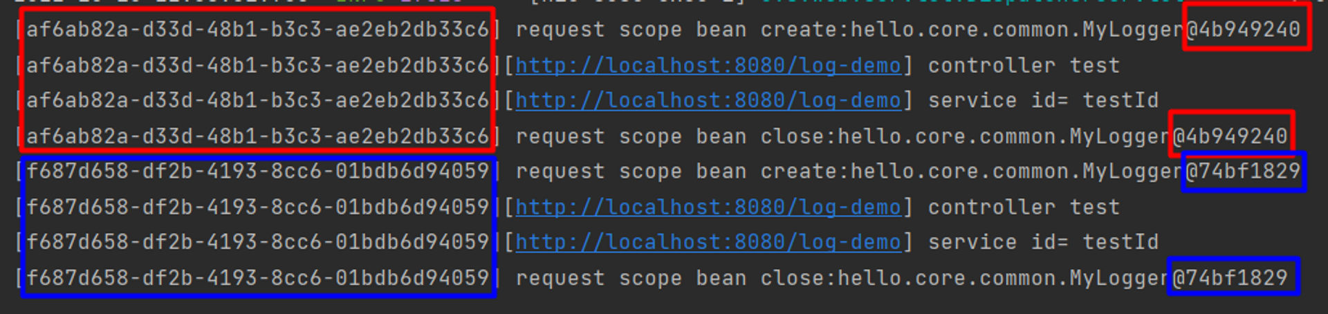 스프링 핵심 원리 - 기본편[빈 스코프]